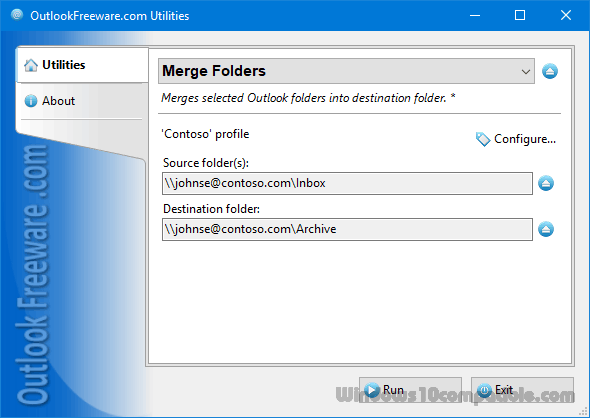 Merge Folders For Outlook 4 15 Free Download